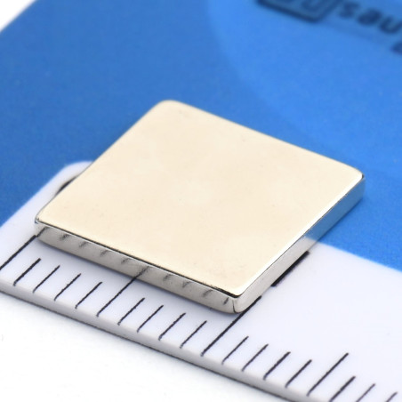 10 x 10 x 1,2 / N38 - Neodymium magnet (NdFeB)